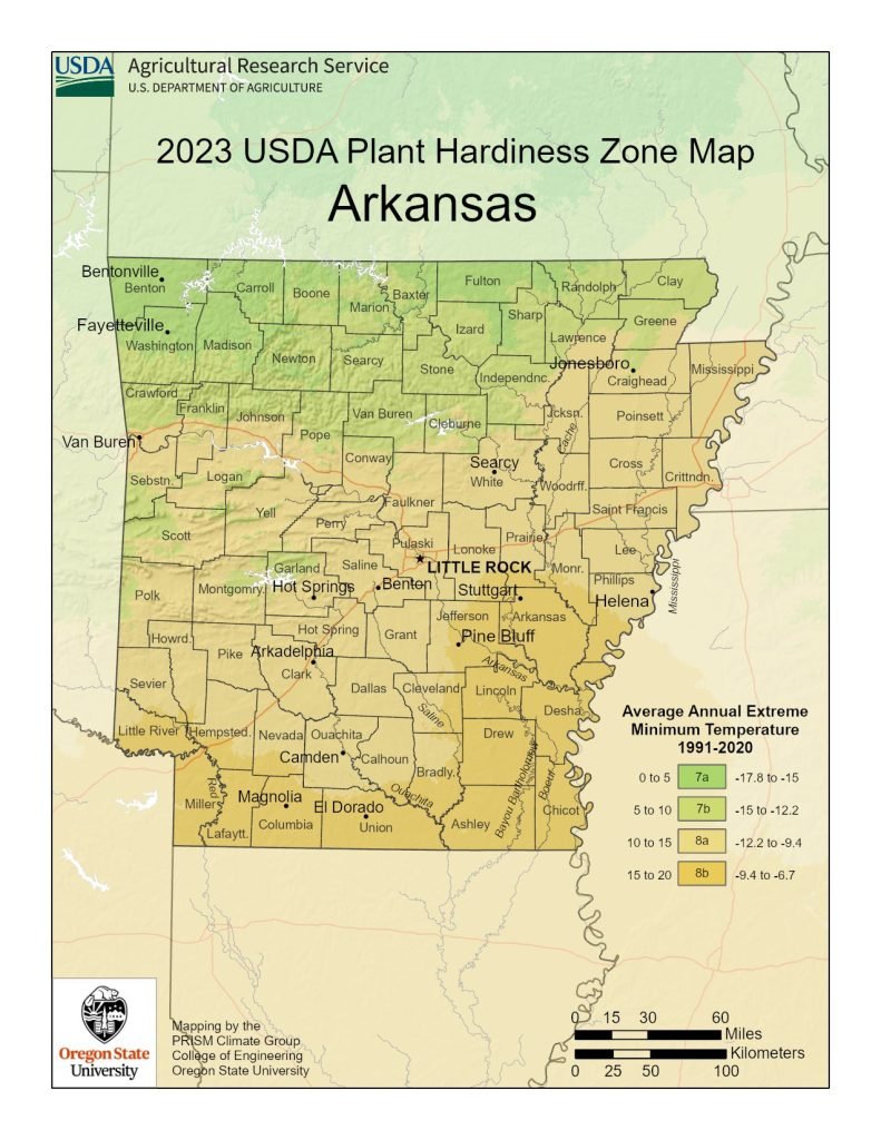 Gardening Zone Map: Find Your 2023 USDA Plant Hardiness Zone | POPS OF ...