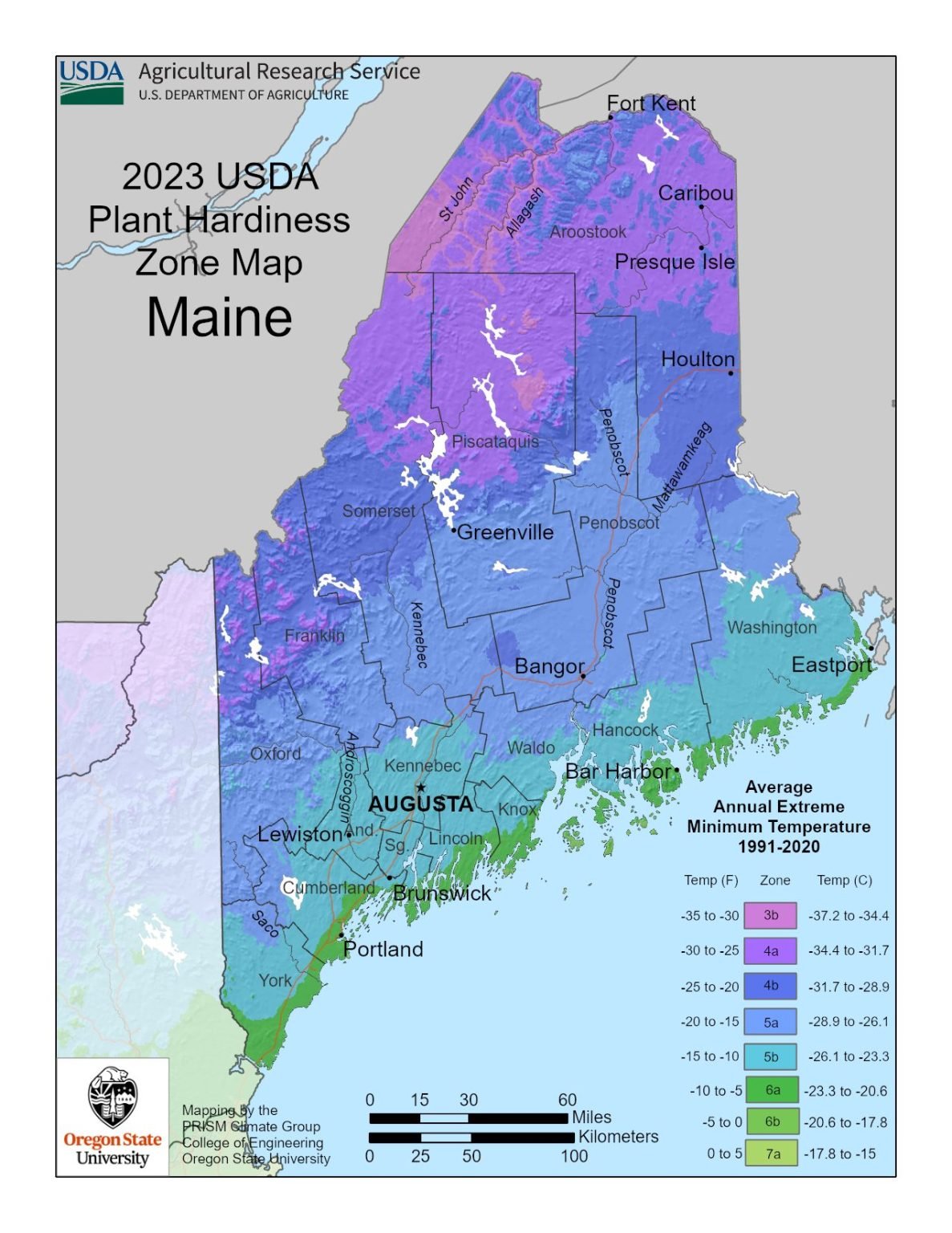 Gardening Zone Map: Find Your 2023 USDA Plant Hardiness Zone | POPS OF ...