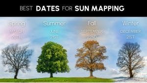 How To Assess Sun Exposure: Sun Mapping For Gardeners | POPS OF PETALS